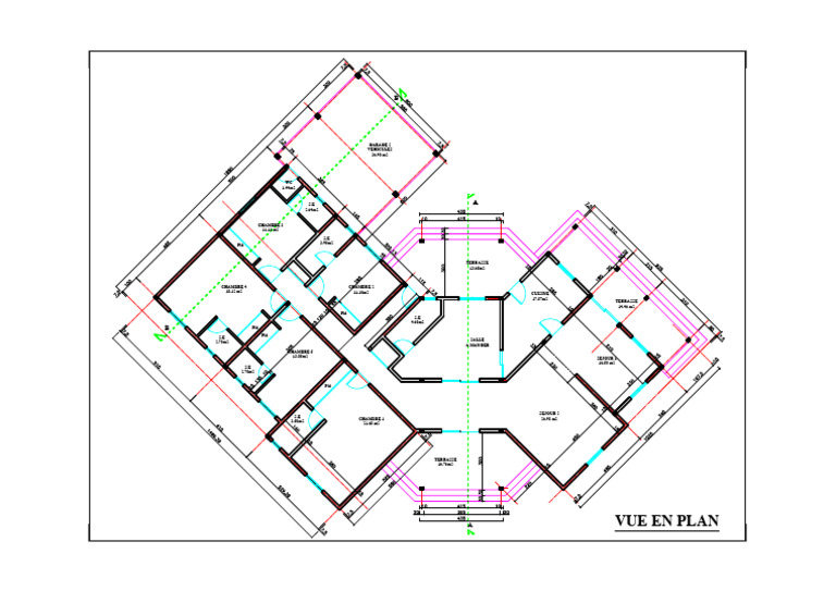 01 Vue en Plan | PDF