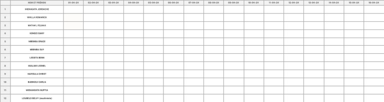 Fiche de Pointage | PDF