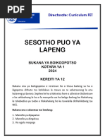 SeSotho HL Poems | PDF | Self-Improvement