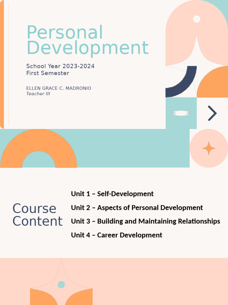 PerDev #1 ppt-1 | PDF