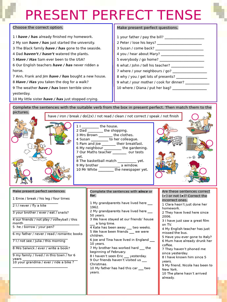 Present Perfect Tense | PDF