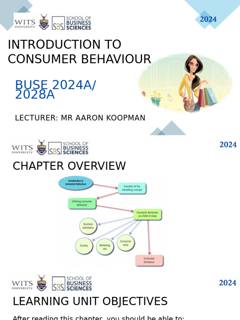 Consumer Behaviour - Chapter 1 | PDF | Consumer Behaviour | Behavior