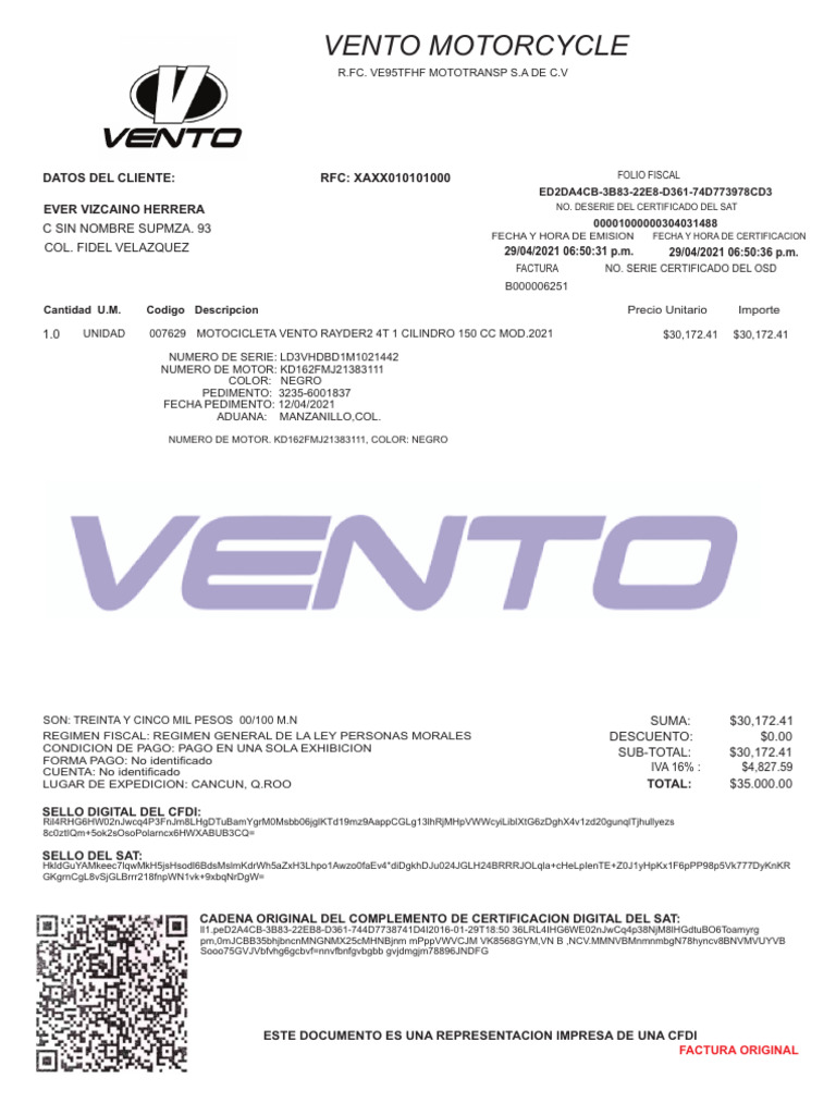 VENTO | PDF