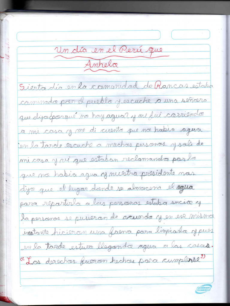 Comunicacion El Peru Que Anhelamos | PDF