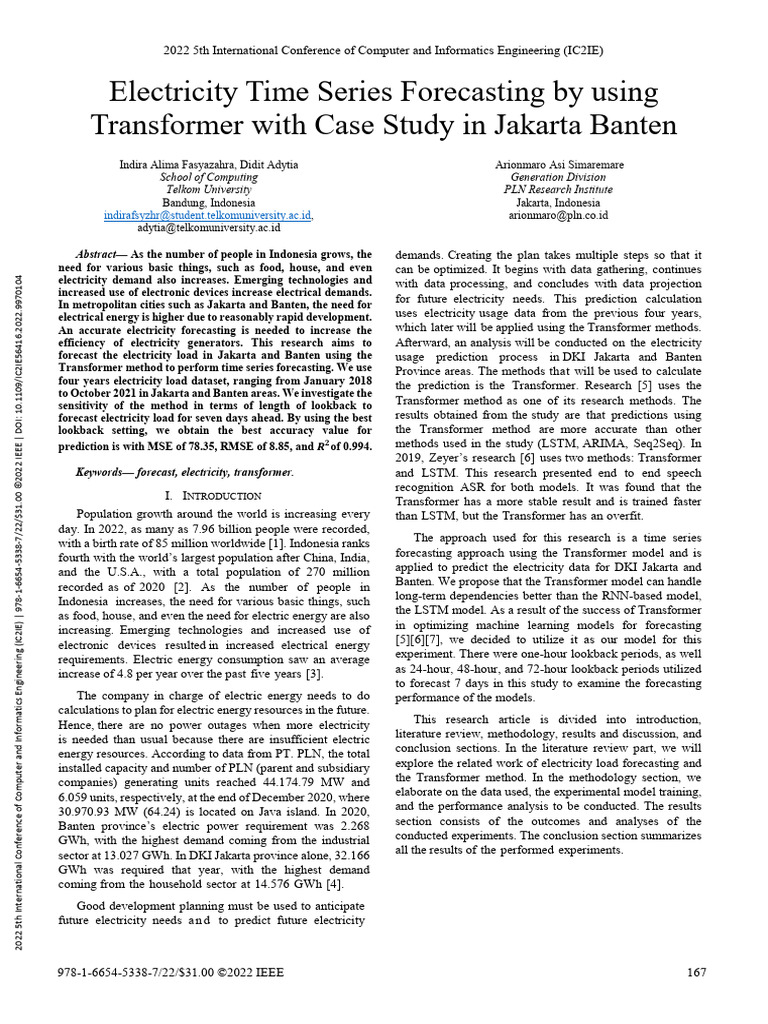 Electricity - Time - Series - Forecasting - by - Using - Transformer ...