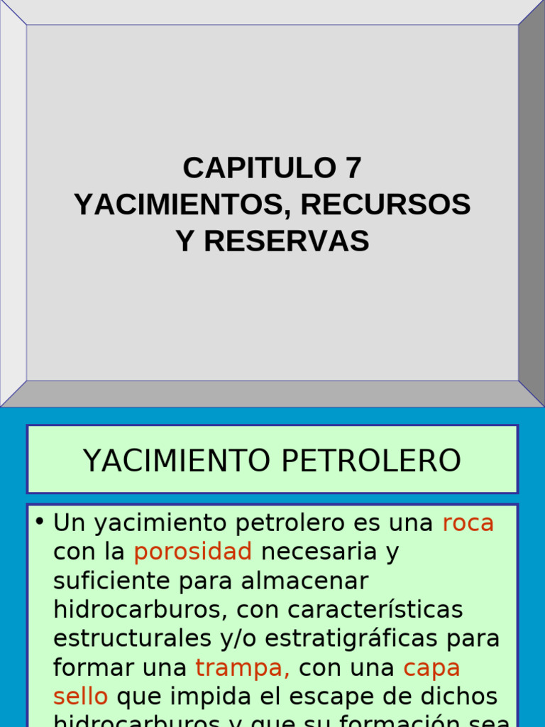 7 YACIMIENTOS | PDF