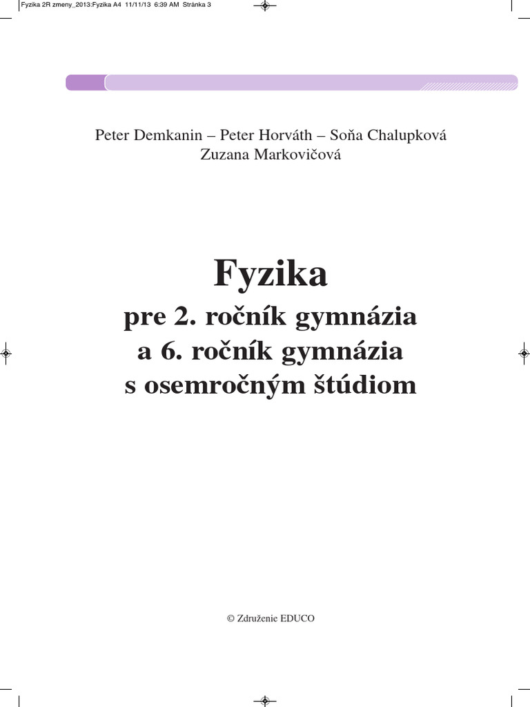 Fyzika 2r Nahlad2 | PDF