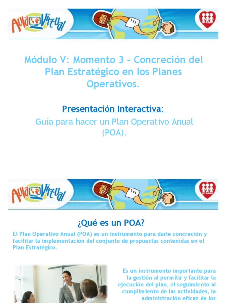 Como Hacer POA | PDF | Planificación estratégica | Planificación