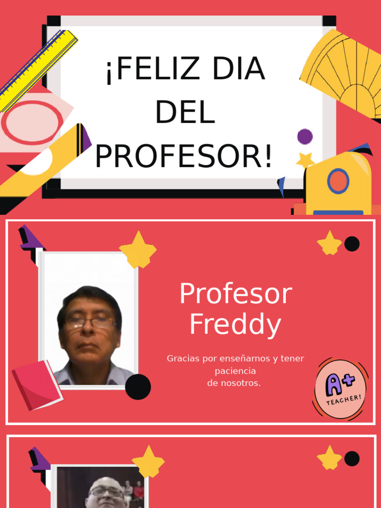 Feliz Dia Del Maestro Pdf
