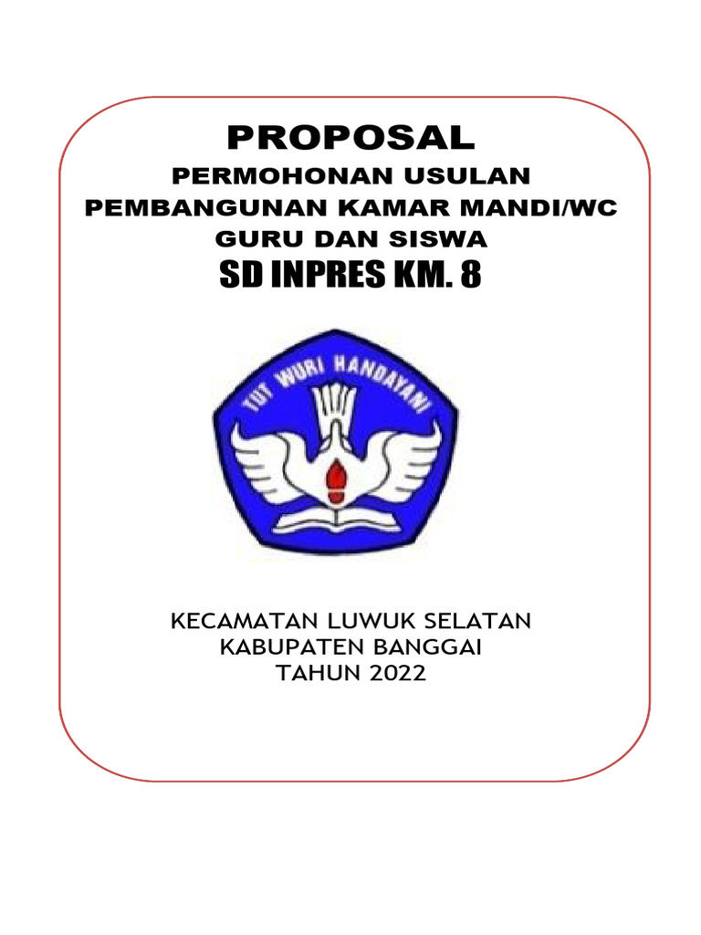 Proposal: SD Inpres Km. 8 | PDF