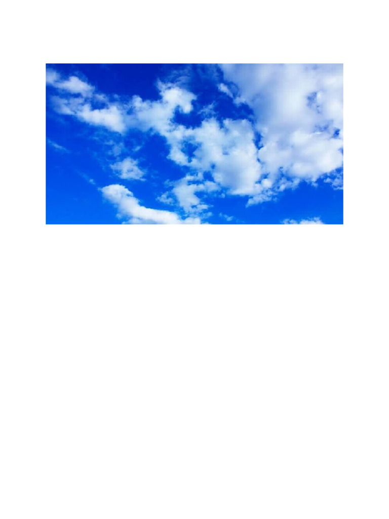 Blue Sky | PDF