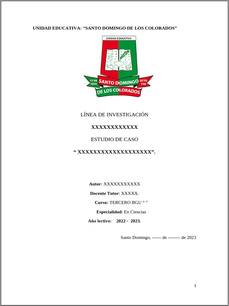 Formato de Proyecto Grado | PDF