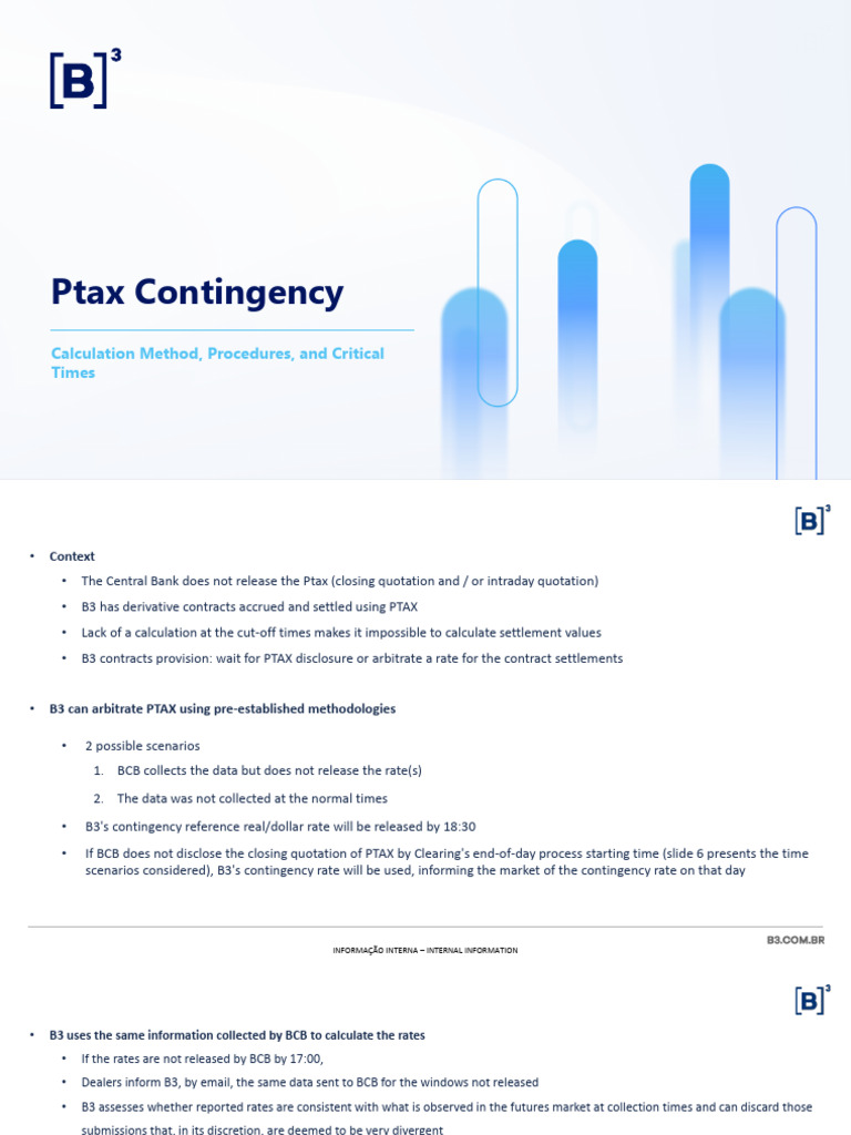 Rate Calculus Methodology For Contingency Ptax | PDF