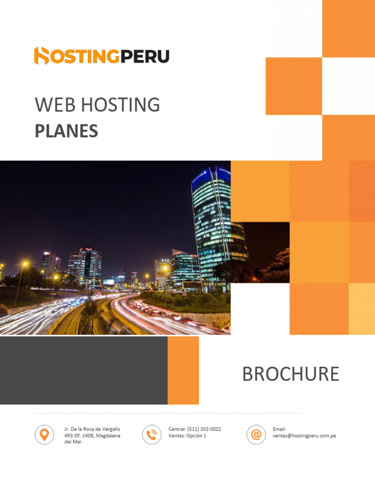 Brochure Web Hosting | PDF