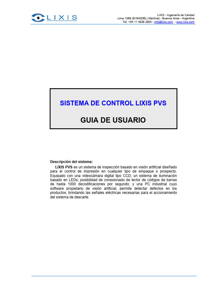 Manual - ES PVS | PDF