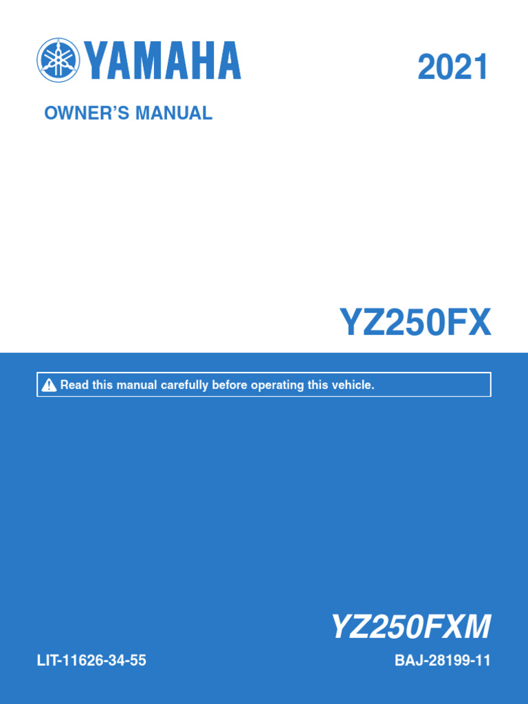 Baj-28199-11 Yz250fx | PDF