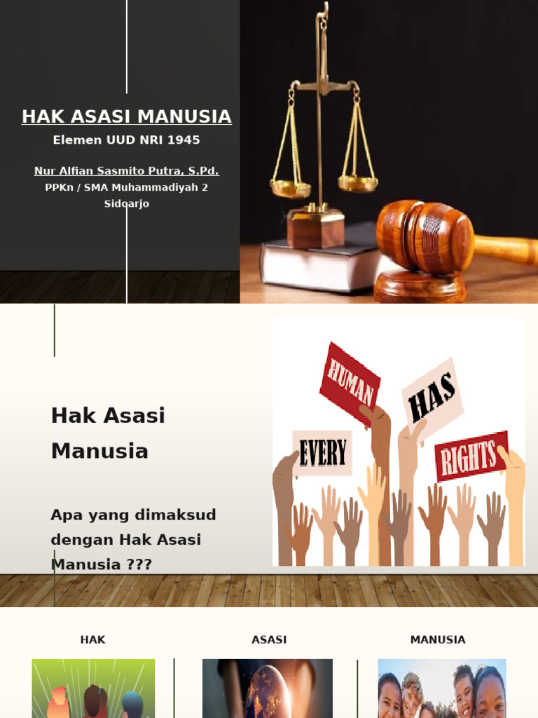 Materi HAM Hak Asasi Manusia | PDF