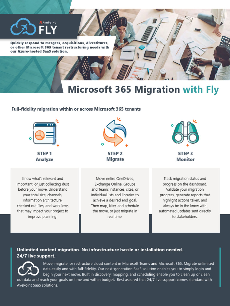 AvePoint Fly SaaS Product Brochure | PDF