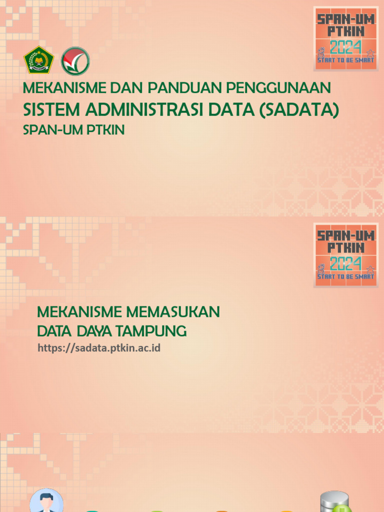 Mekanisme Dan Panduan Penggunaan Sadata Span-Um Ptkin-2024 | PDF