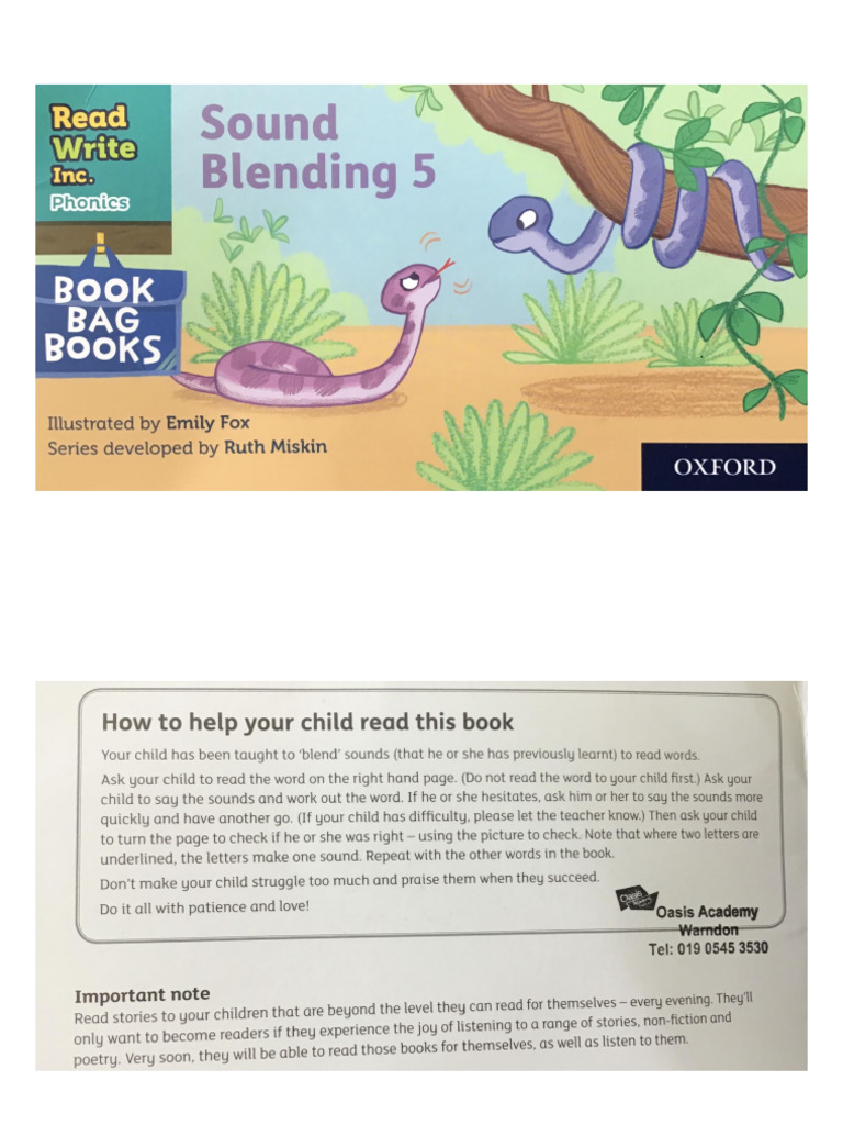 Sound Blending Book 5 PDF | PDF