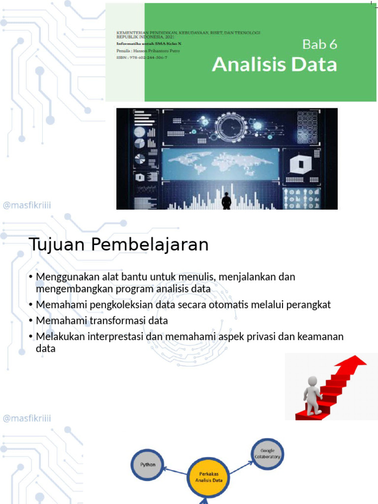 Bab 6 Analisis Data Informatika Kelas X | PDF