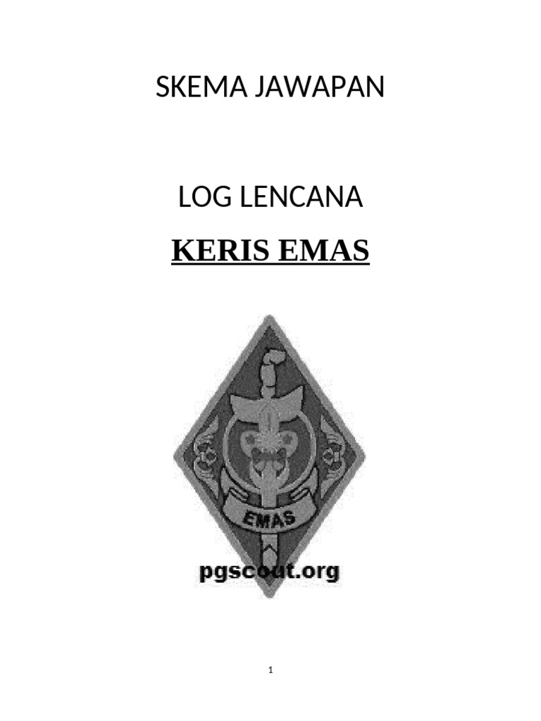 Skema Log Keris Emas | PDF