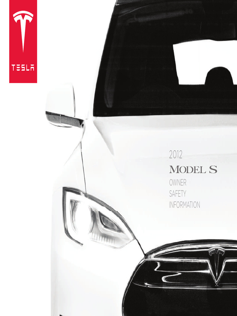 2012 Tesla Model S Owner's Manual_compressed | PDF