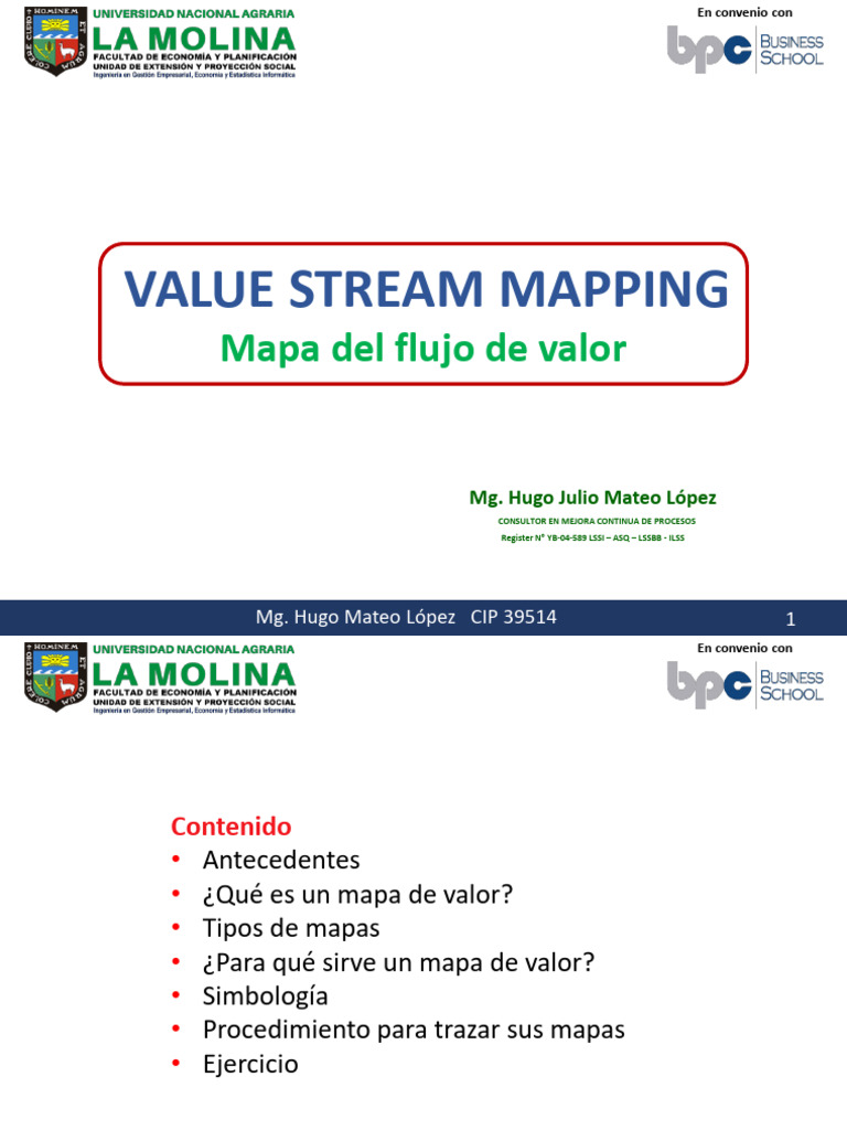 Value Stream Mapping VSM | PDF