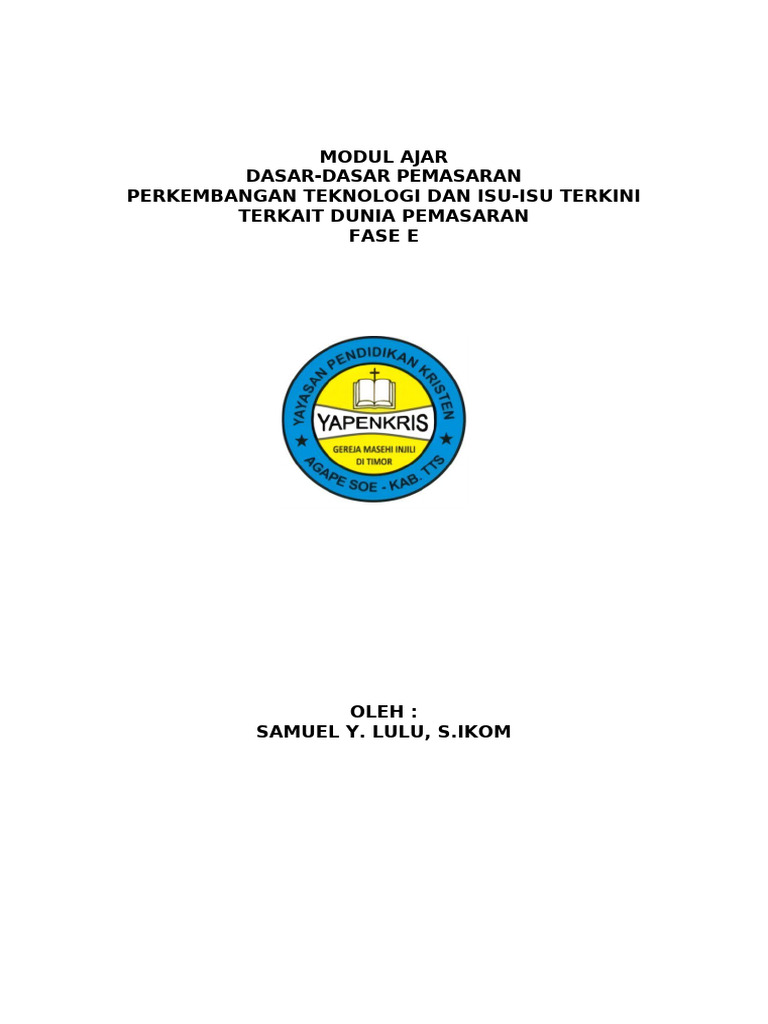 Modul Ajar Elemen 2 | PDF