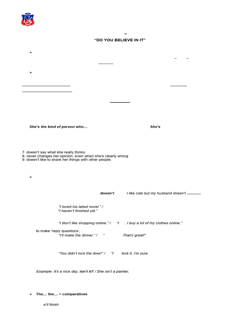3 Ingles English Reinforcement Worksheet Unit 1b | PDF