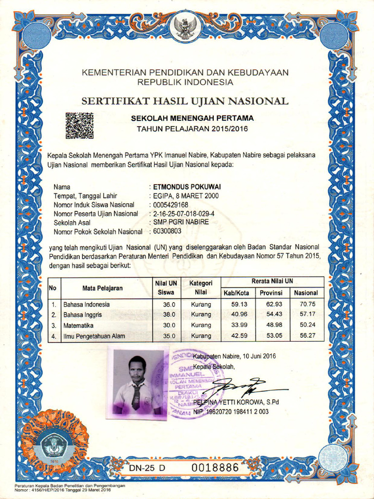 SHUN SMP Depan | PDF