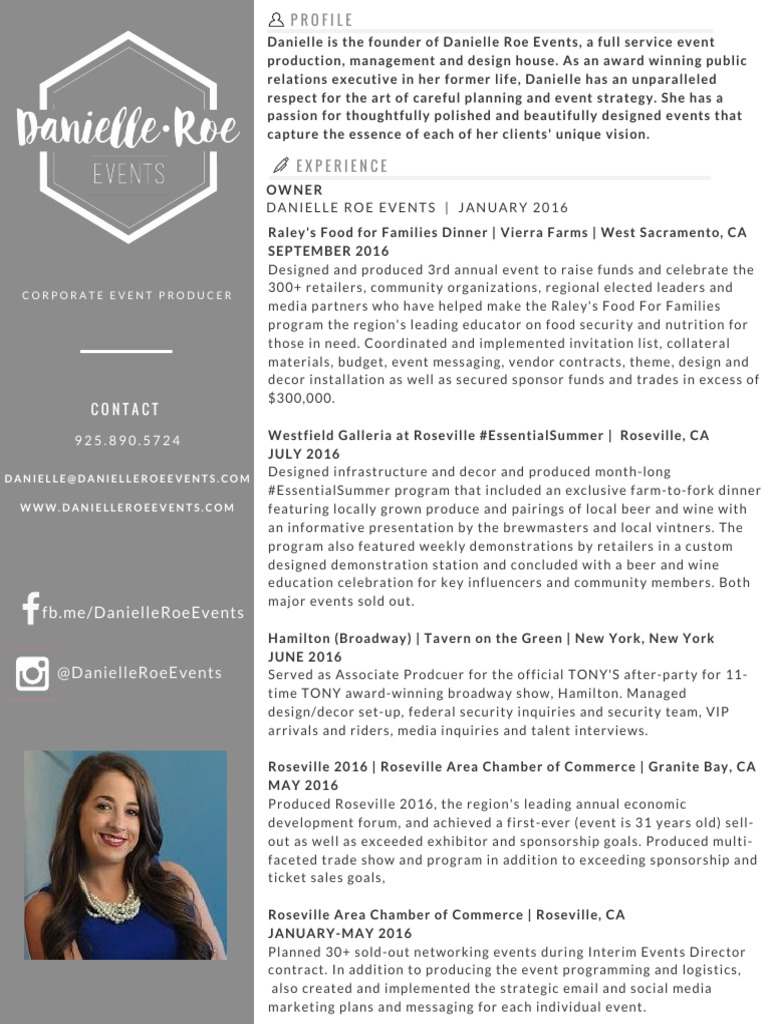 Event Planning Portfolio | PDF