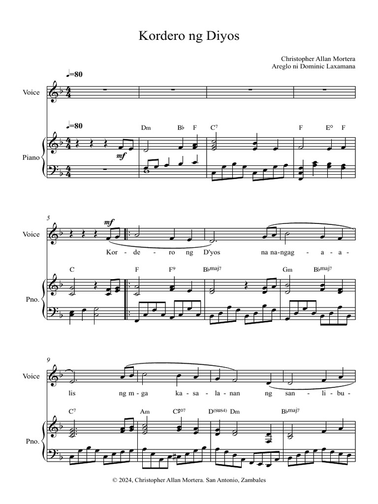 Kordero NG Diyos Update 2024-06-26 FINAL | PDF | Religious ...