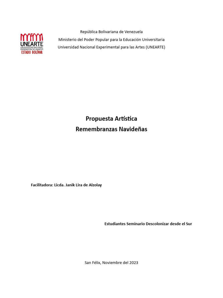 Remembranzas Navideñas | PDF