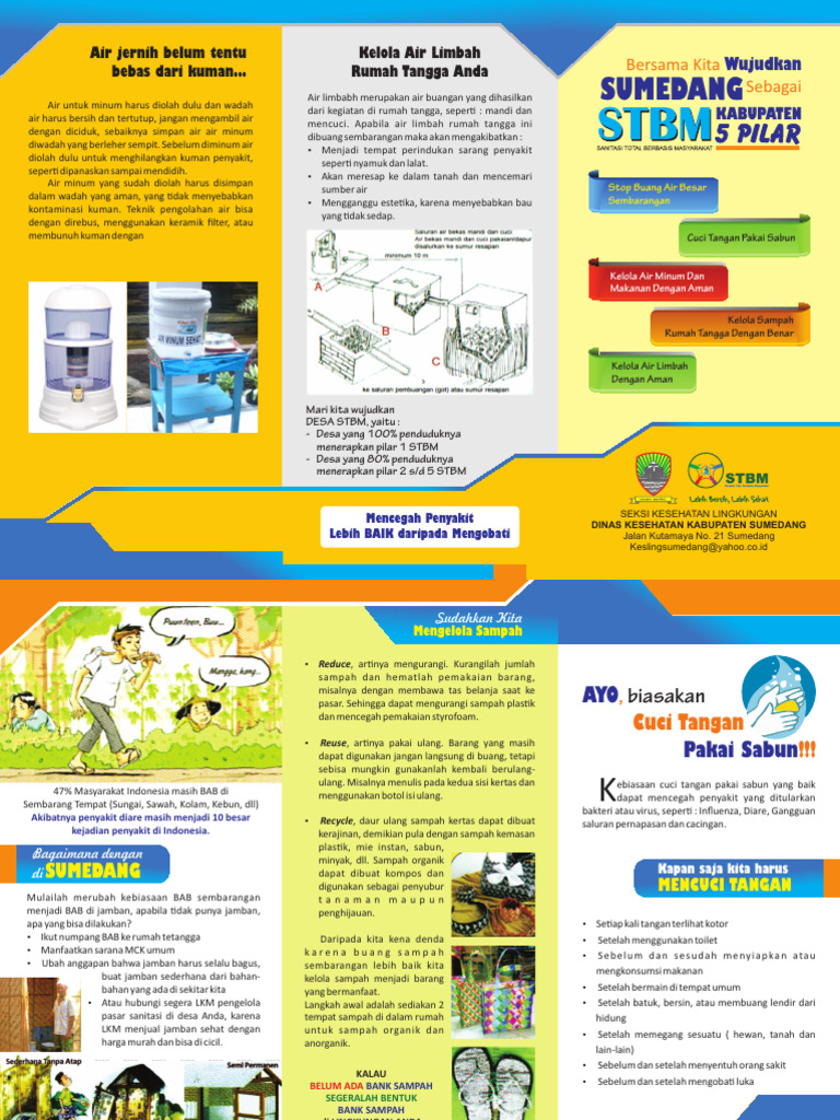 Leaflet STBM | PDF