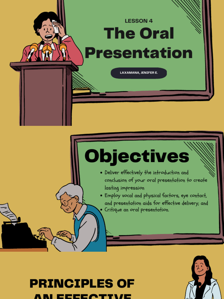 The Oral Presentation | PDF
