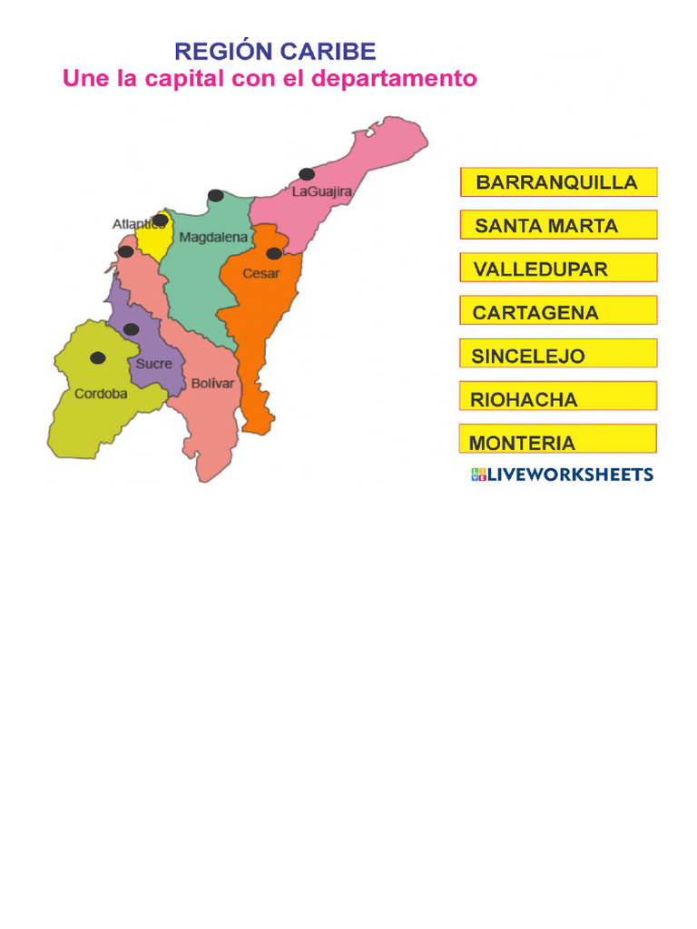 Mapa de Region Andina | PDF