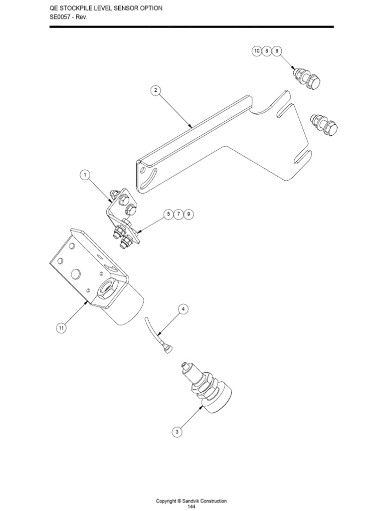 12 - Sandvik Qe441 Options-Qe Stockpile Level Sensor-Water Pump-Fuel ...