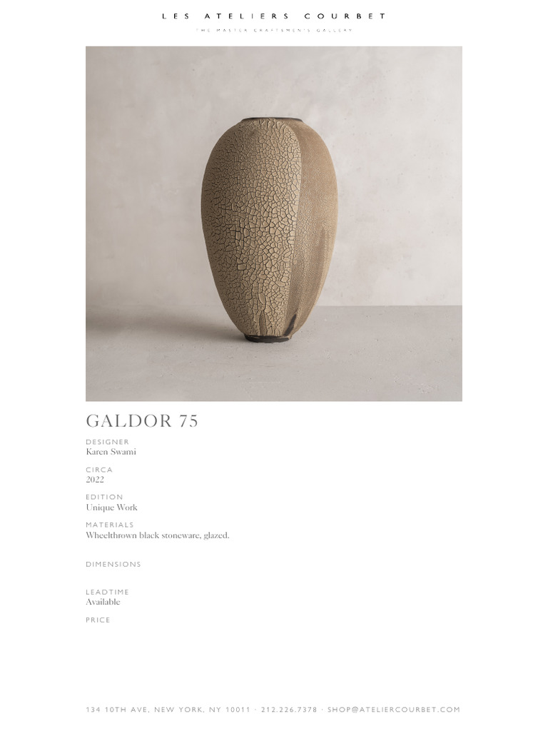 GALDOR 75 Tear Sheet | PDF