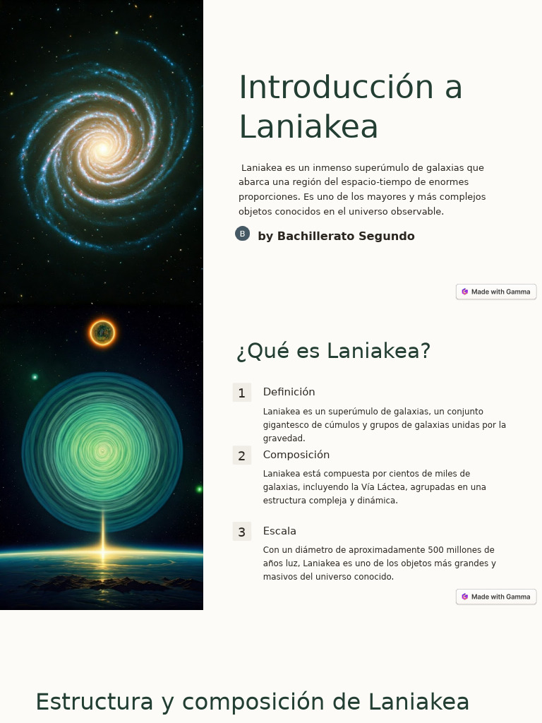 Introduccion A Laniakea | PDF