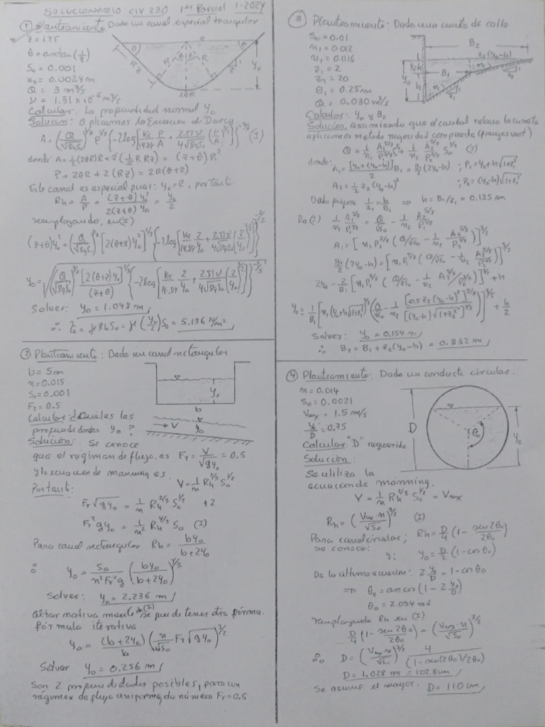 1°,2°,3° Parcial Hidra2 | PDF