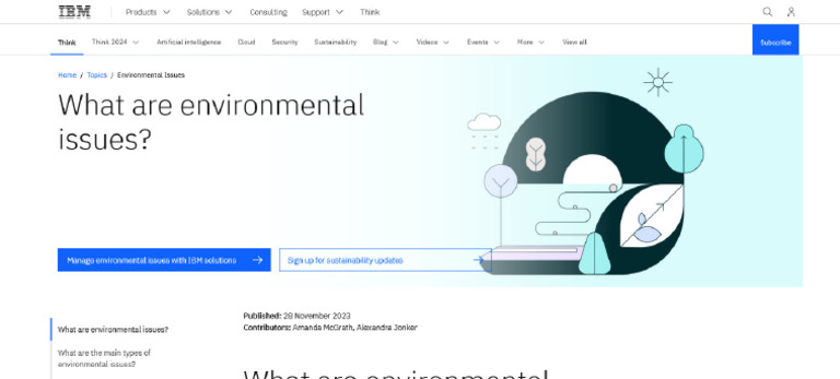 FireShot Capture 081 - What Are Environmental Issues - IBM | PDF