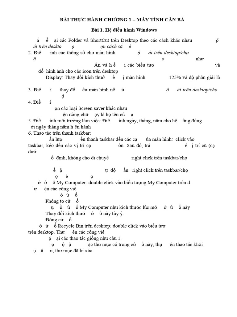 Phan Thuc Hanh THDC He CD | PDF