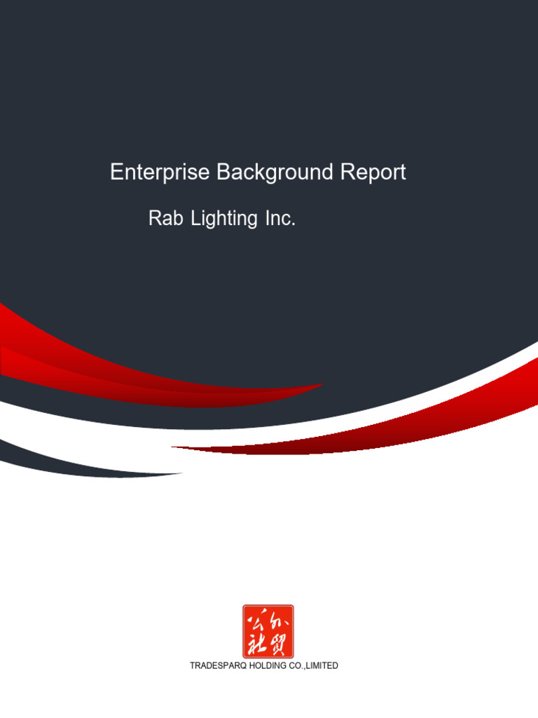 Rab Lighting Inc | PDF