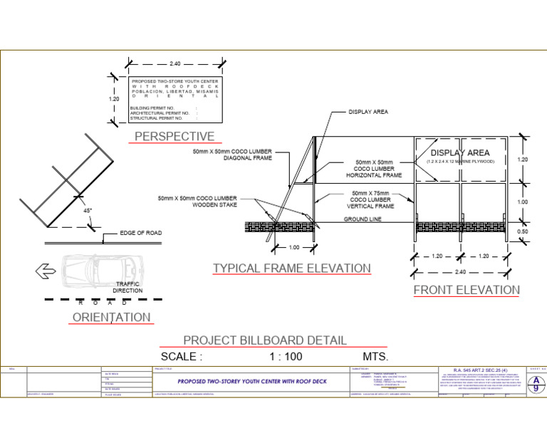 Perspective: Scale: 1: 100 Mts | PDF