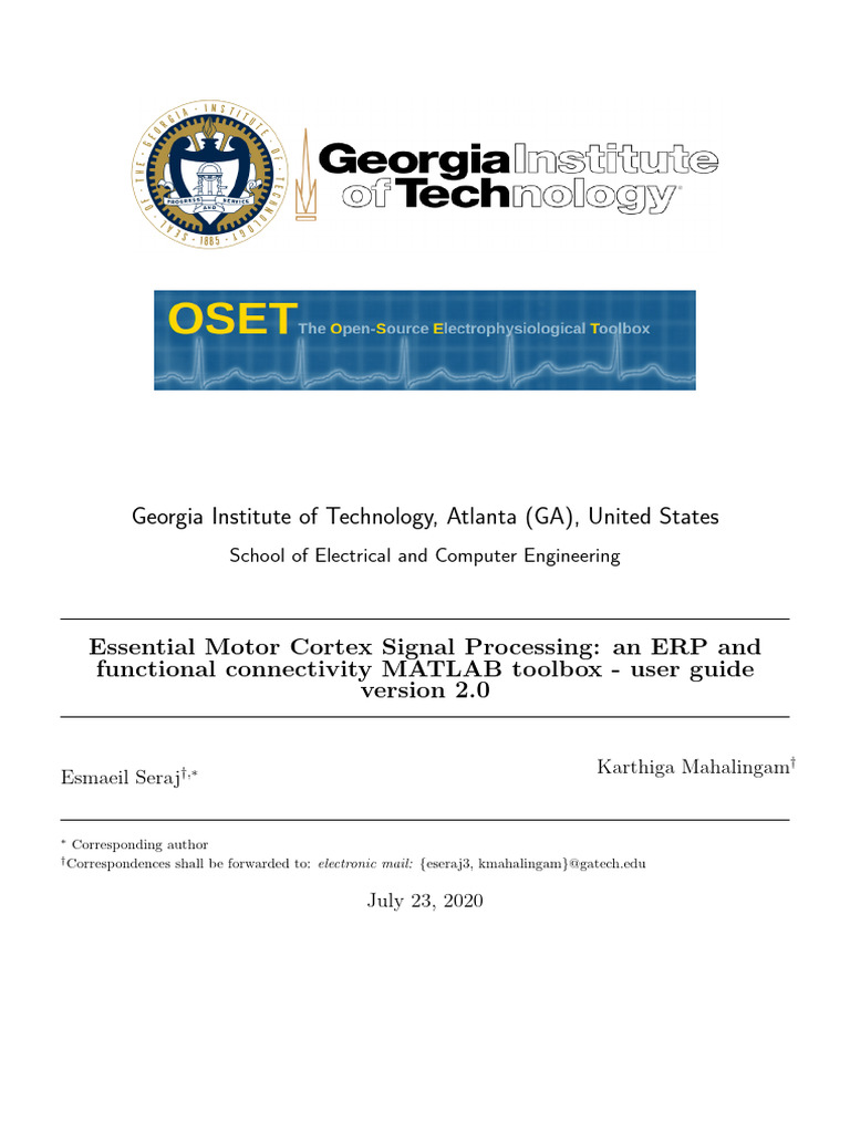 ERP Analysis On Matlab | PDF