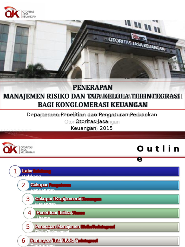 OJK Bahan Seminar IBI Versi 2 | PDF