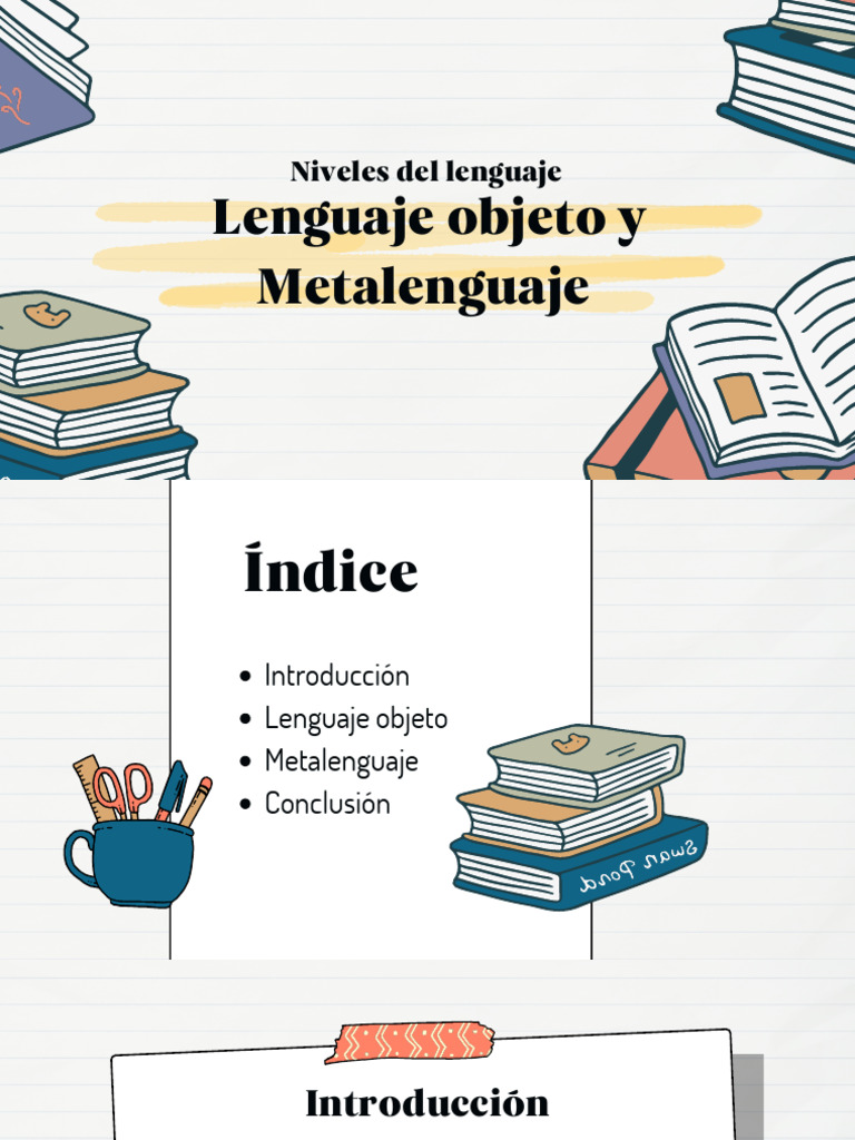 Diferencia Entre Lenguaje Objeto y Metalenguaje | PDF