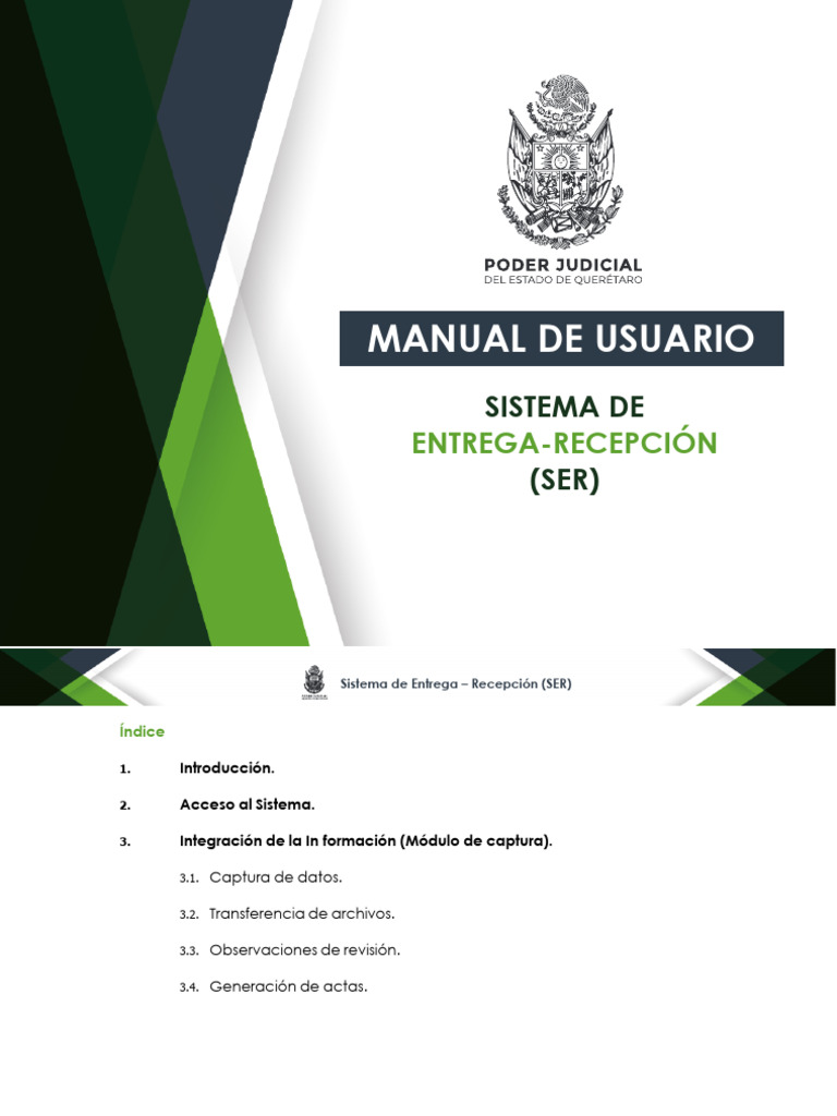 Manual Ser | PDF