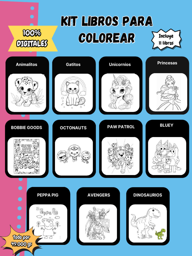 Libro para Colorear... | PDF